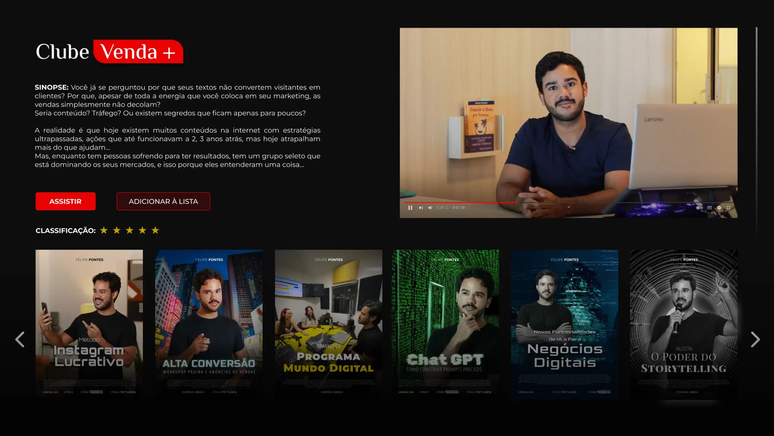 Clube Venda Mais - Felipe Fontes